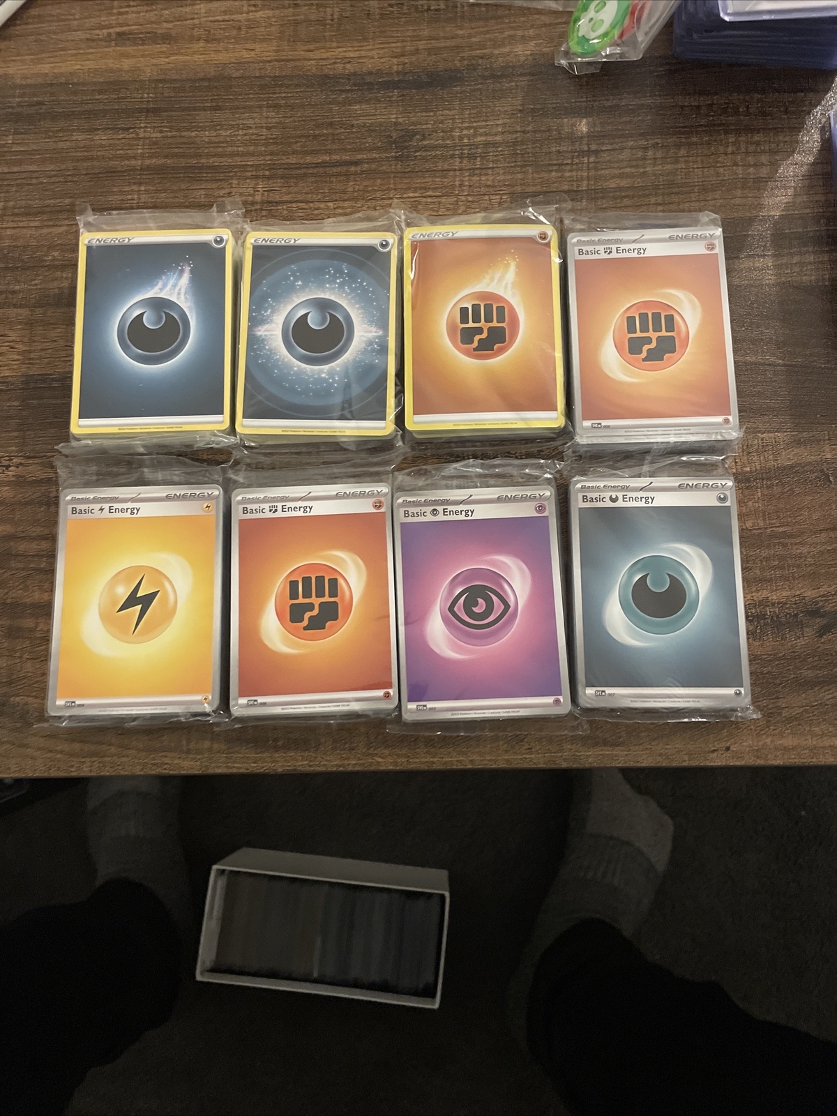 8 Sealed Packs Of Pokémon Energy Cards From ETBs | eBay