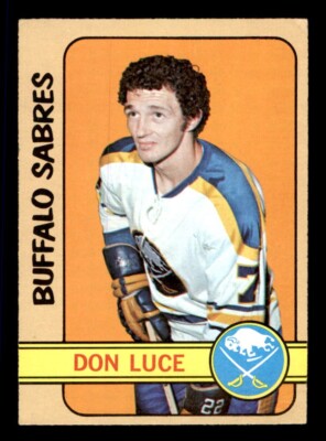 1972 Topps Hockey #106 Don Luce VG *e1 | eBay
