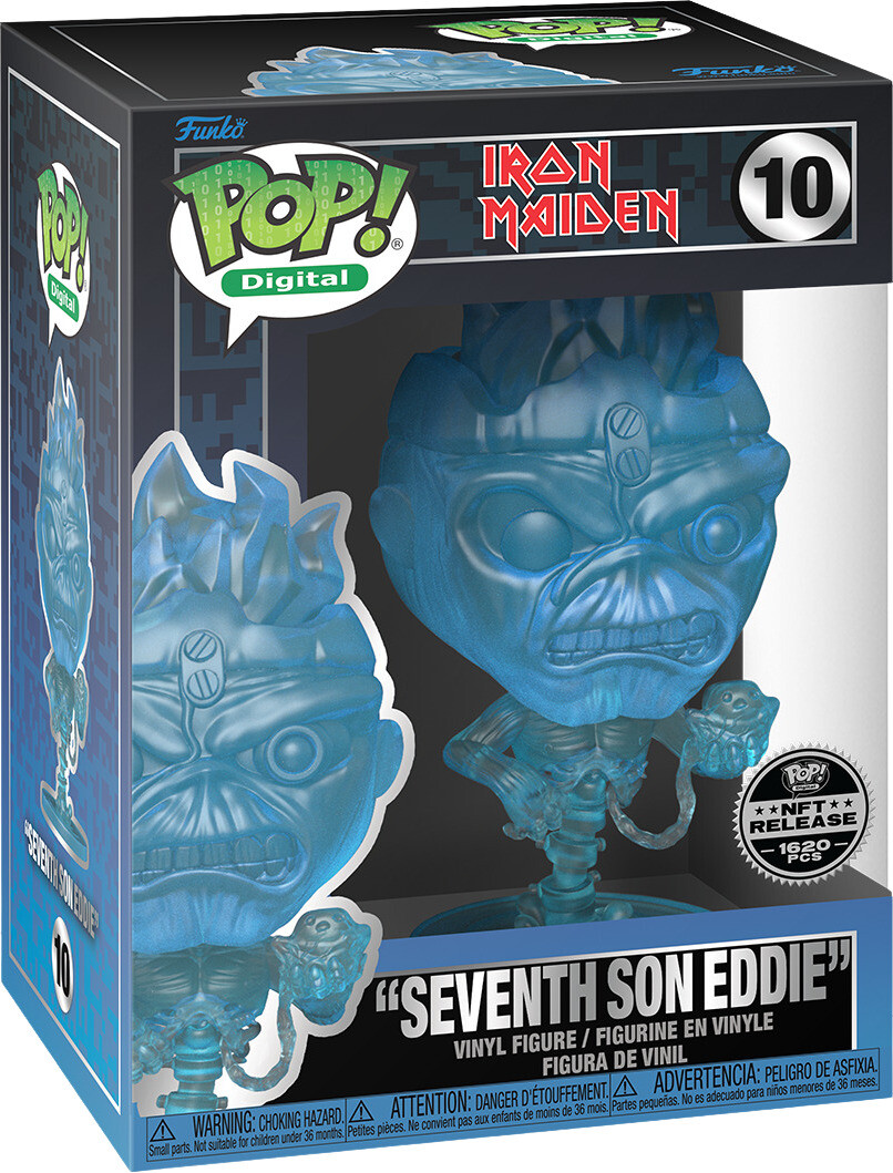 Funko NFT Pop! Vinyl: "Seventh Son Eddie" (Digital Pop! Release ...
