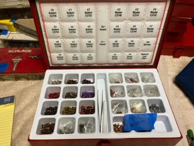 OEM MFG LTD National Lock Cylinder Keying Pinning Set (#11) | eBay