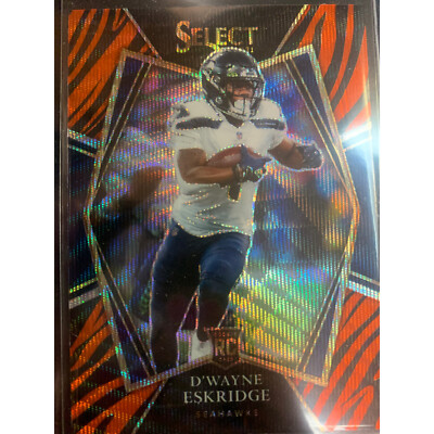 2021 D'Wayne Eskridge Tiger Panini Select Premier Level No. 160 | eBay
