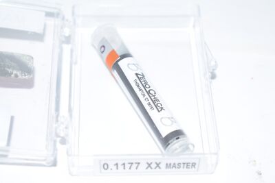 Zero Check 0.1177 XX Master Go Pin Gage Plug Gauge | eBay