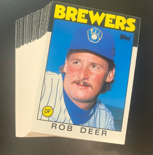 LOT OF 50 1986 TOPPS XRC TRADED #31T ROB DEER ROOKIE CARDS SHARP | eBay