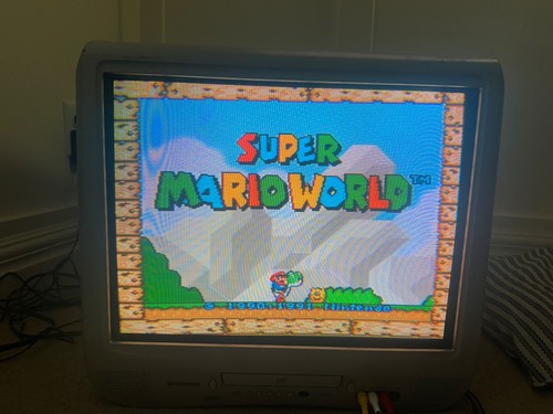20 inch crt tv with dvd player color gray | eBay