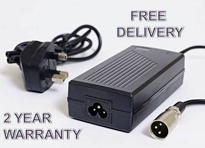 2AMP LITHIUM BATTERY CHARGER COMPATIBLE WITH FREERIDER LUGGIE (NON-OEM ...