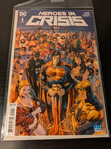 Heroes in Crisis #1 KEY 🗝️ (DC Comics 2018) Blue Jay, Arsenal, Wally West | eBay
