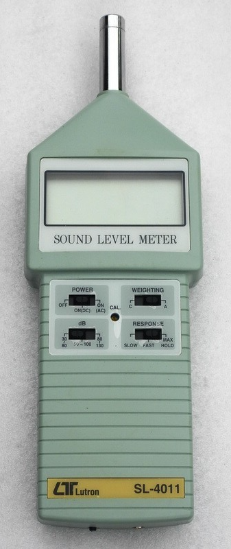 VGC LUTRON MODEL SL-4011 PORTABLE HANDHELD DIGITAL SOUND LEVEL METER | eBay