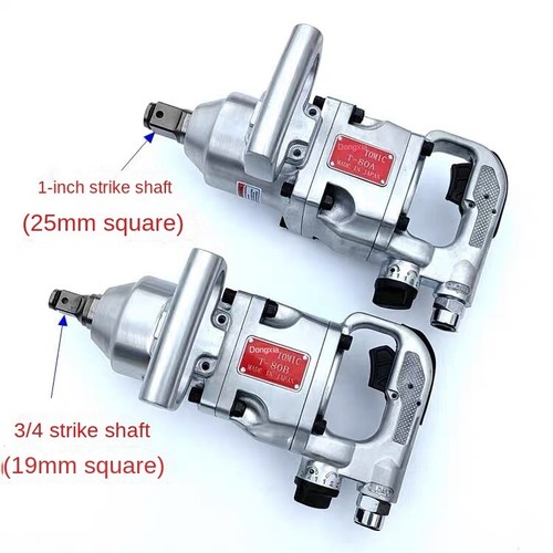 T-80A Pneumatic Impact Wrench 1"/ 3/4" Industrial-Grade Heavy Wind Gun ...