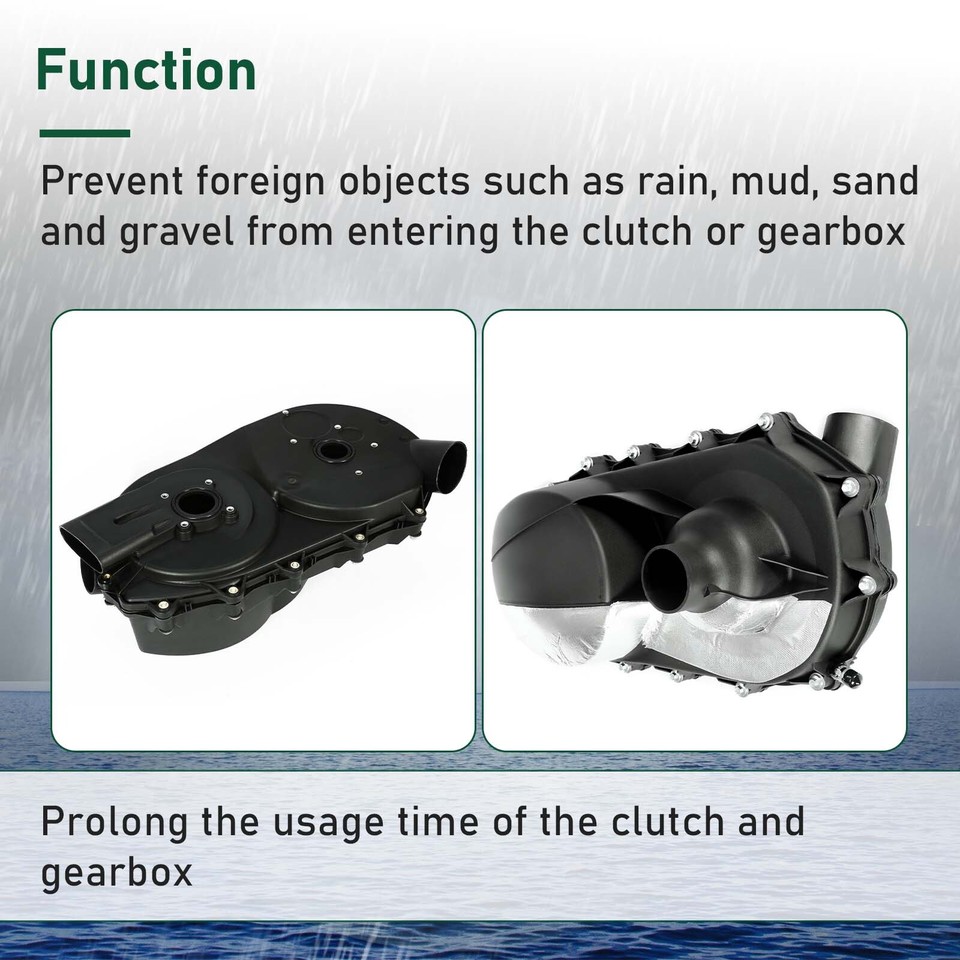 For Can Am Maverick 1000R Drive Clutch Belt Cover CVT Kit Belt Box Set ...