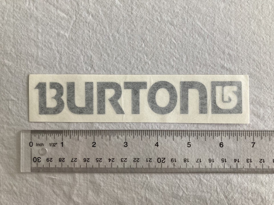 Burton Snowboard Sticker Decal “B” Burton Sticker | eBay