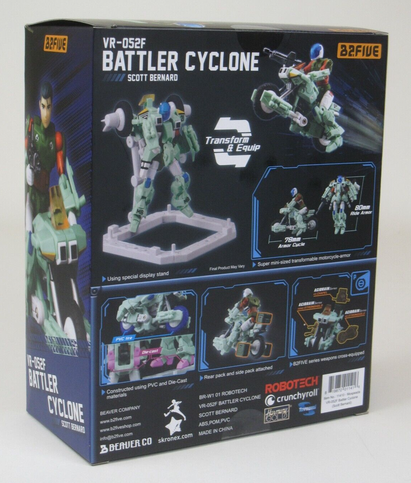 Robotech Mospeada VR-052F Battler Cyclone - New Generation Scott ...