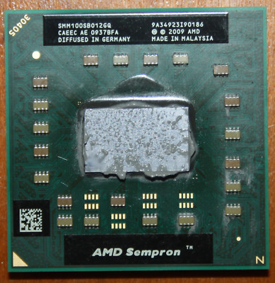AMD Sempron Processor SMM100SB012GQ Laptop Notebook CPU | eBay