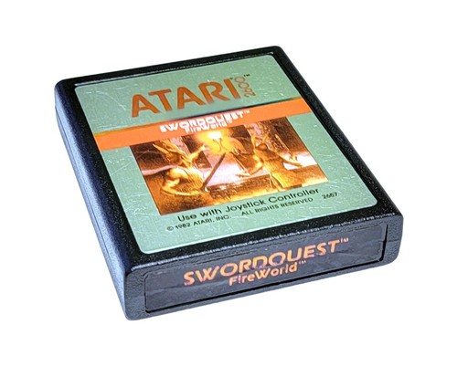 SWORDQUEST FIREWORLD (Atari 2600, 1982) Cart Only, Tested | eBay
