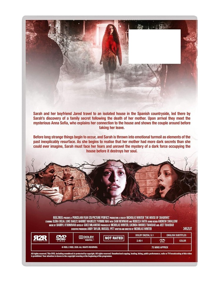 House Of Shadows (DVD) Luke Bailey Harriet Madeley Yvonne Mai Elena ...