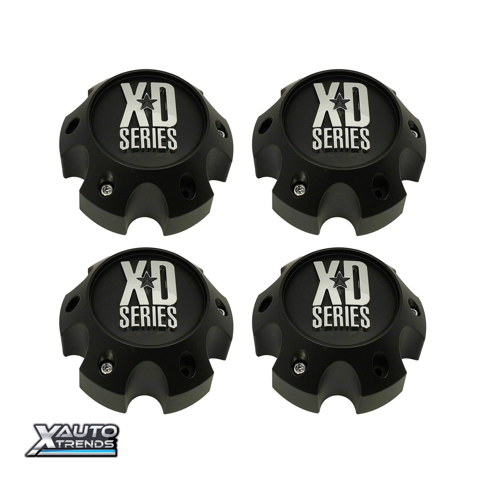 4 x XD Series Wheel Center Cap Matte Black 1079L145MB | eBay