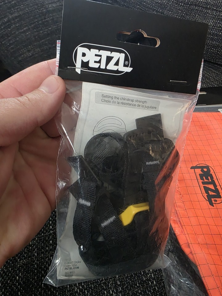 Petzl Neck Protector Nape Vortex With Chin Strap New | eBay