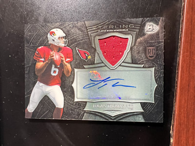 2014 Bowman Sterling - Autograph Rookie Relics #BSAR-LT Logan Thomas ...