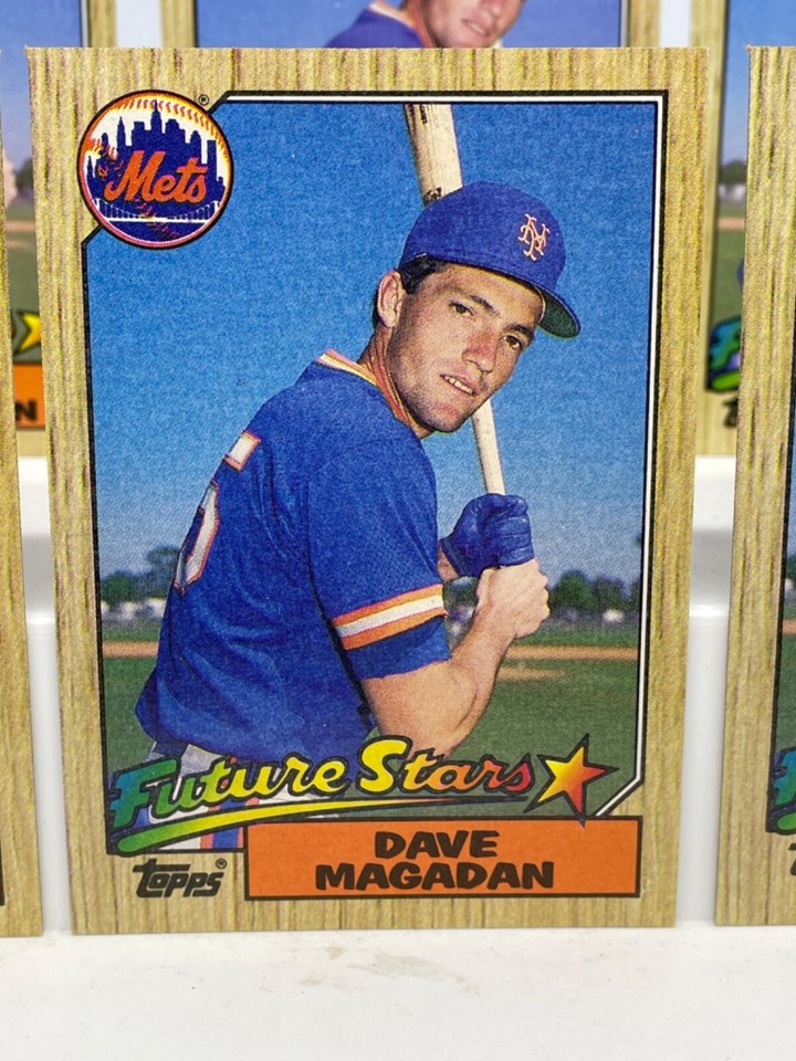 1987 Topps Baseball Dave Magadan Future Stars cards New York Mets | eBay UK