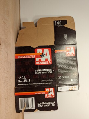 Winchester AA Super Handicap Heavy Target Load 12 gauge Empty Shotshell ...