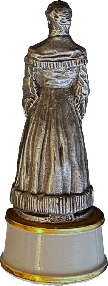 Civil War Pewter Chess Set 1983 Franklin Mint National Hist. Soc ...