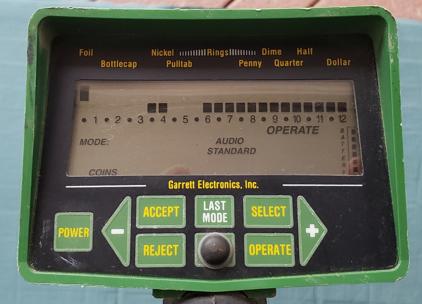 Garrett GTAx 1000 Power Master Metal Detector with 8.5 inch Crossfire ...