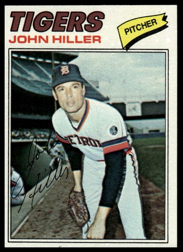 1977 Topps #595 John Hiller Detroit Tigers Baseball Card | eBay