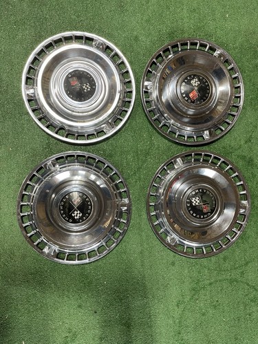 1961-62 Chevrolet Impala Belair Nomad 409 14” Oem Hubcaps Used Rare ...