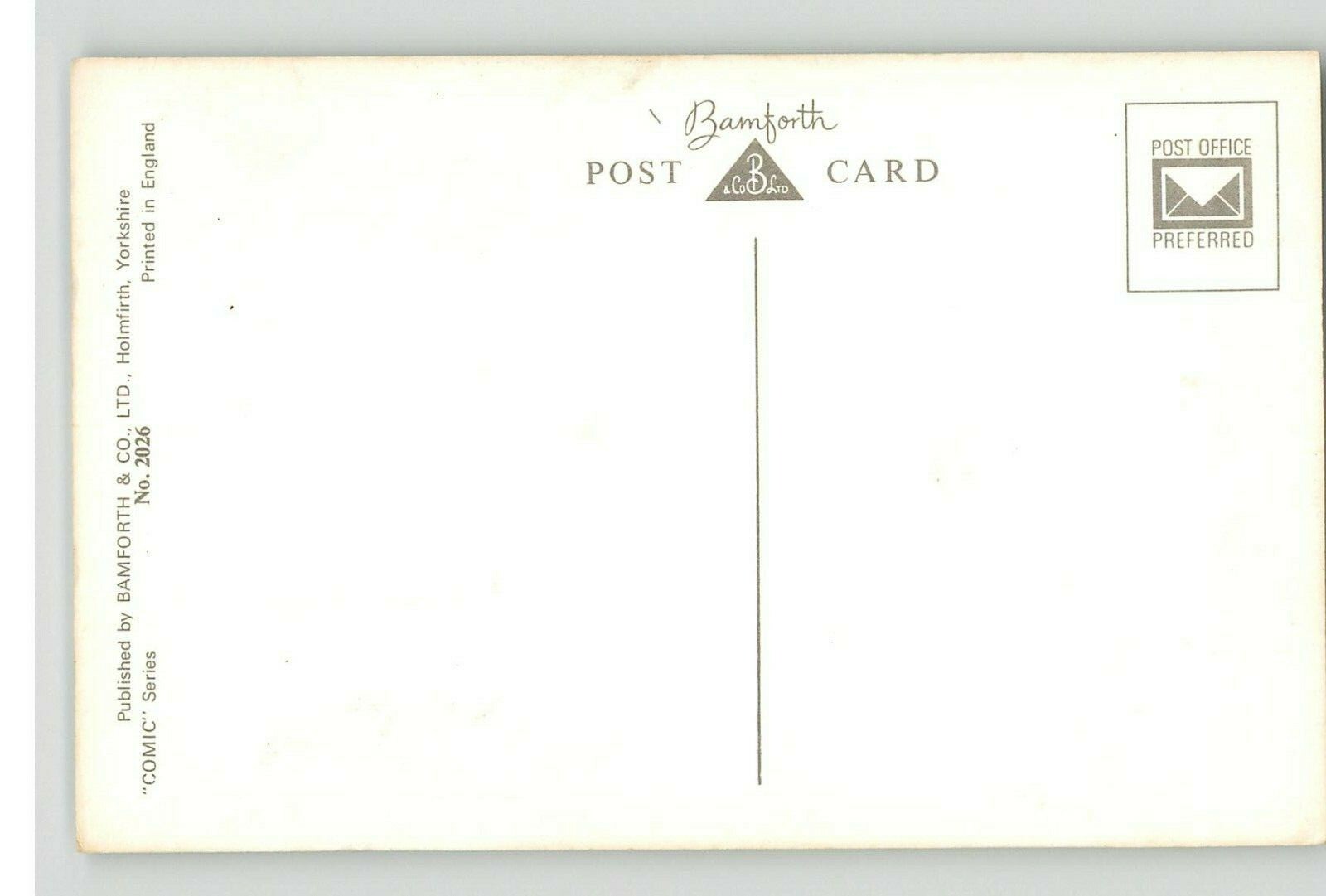 BAMFORTH COMIC SERIES 2026 - GAIL WEATHER TV - UNPOSTED | eBay UK