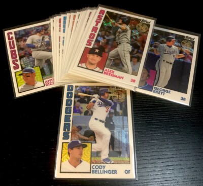 2019 Topps '84 TOPPS SILVER PACK CHROME Series 2 - Complete Your Set ...