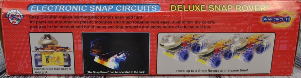 Snap Circuits Lot SCROV-50 Snap Rover Educational Radio Controlled ...