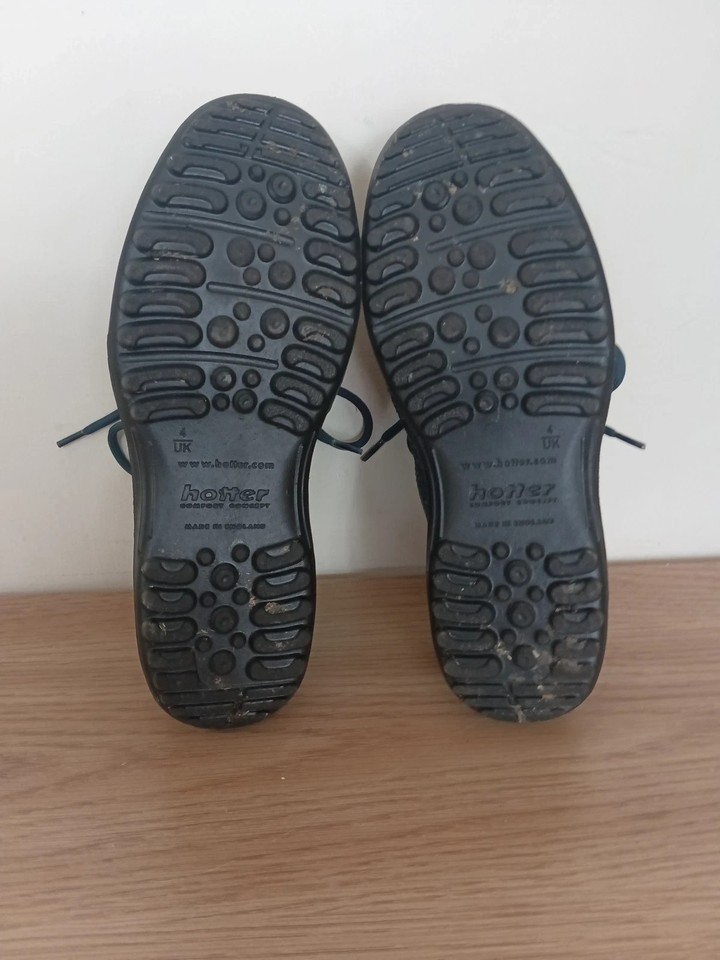 Hotter Mist GTX Gore-Tex Waterproof Walking/Hiking shoes blue Leather ...