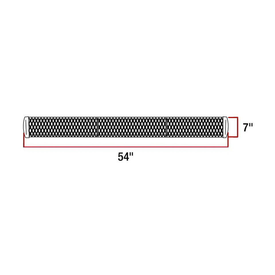 7"x54" Rear Side Step Running Board Ford Transit Sprinter Ram ProMaster ...