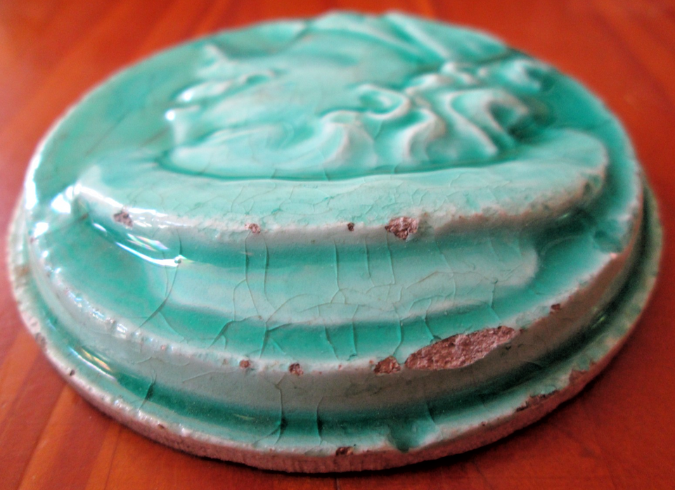 19th Cent Turquoise Stove Tile – Buffalo Bill Cody Profile, Possibly ...