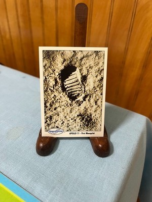 Space Shots Trading Cards Apollo 11 First Moonprint (Footprint) Card ...