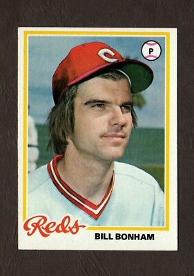 1978 Topps Baseball Card #276 Bill Bonham - Cincinnati Reds | eBay