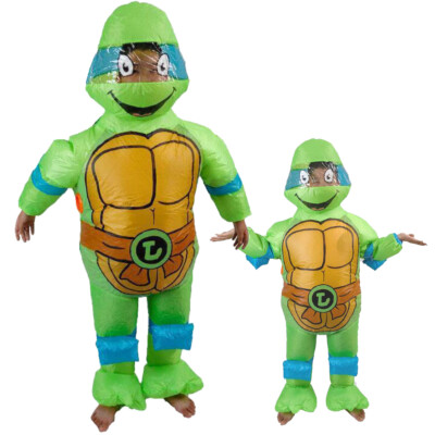 Teenage Mutant Ninja Turtles Inflatable Costume Adult Kids Halloween ...
