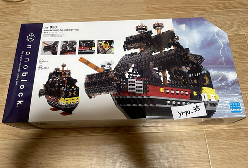 Kawada nanoblock pirate ship Deluxe Edition NB-050 3280pcs | eBay