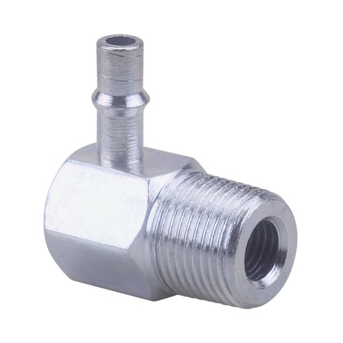 INTAKE MANIFOLD FITTING Vacuum Line 3/8 NPT 90 Degree Hose Ch Aluminum ...