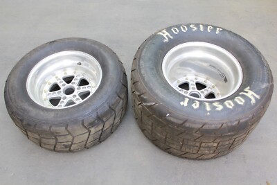Ford Midget Sprint Keiser aluminum rims with hoosier tire for rear set ...