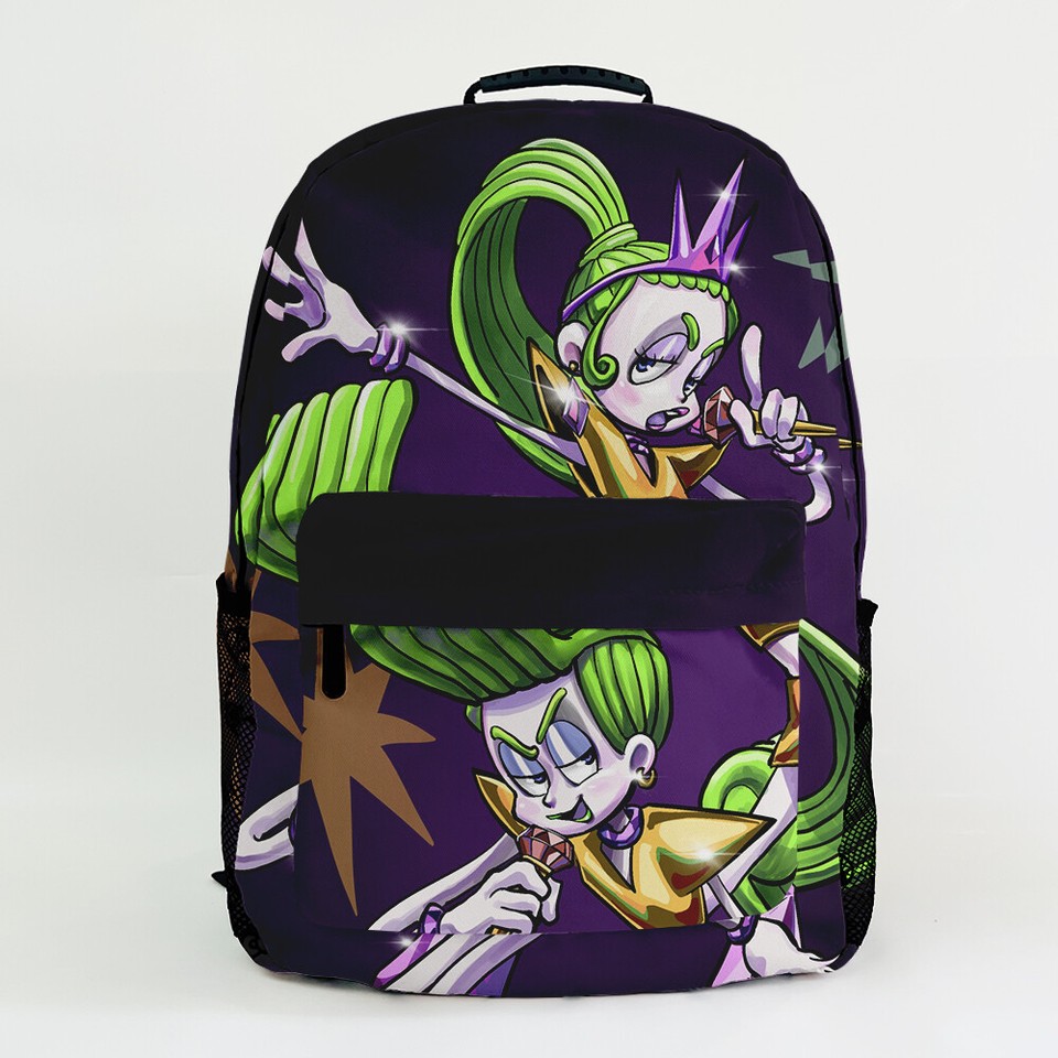Trolls 3 Velvet and Veneer Full Color Backpack Teenager Travel Bag ...