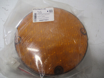 3842774C1 INTERNATIONAL IC SCHOOL BUS 7" LED AMBER WARNING TURN LIGHT ...
