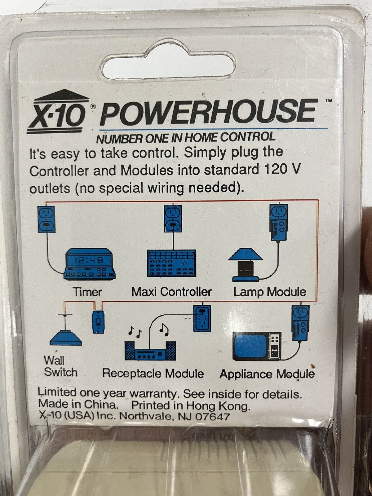 X10 Powerhouse Lamp Module LM465 NEW IN BOX Security Controller Timer ...