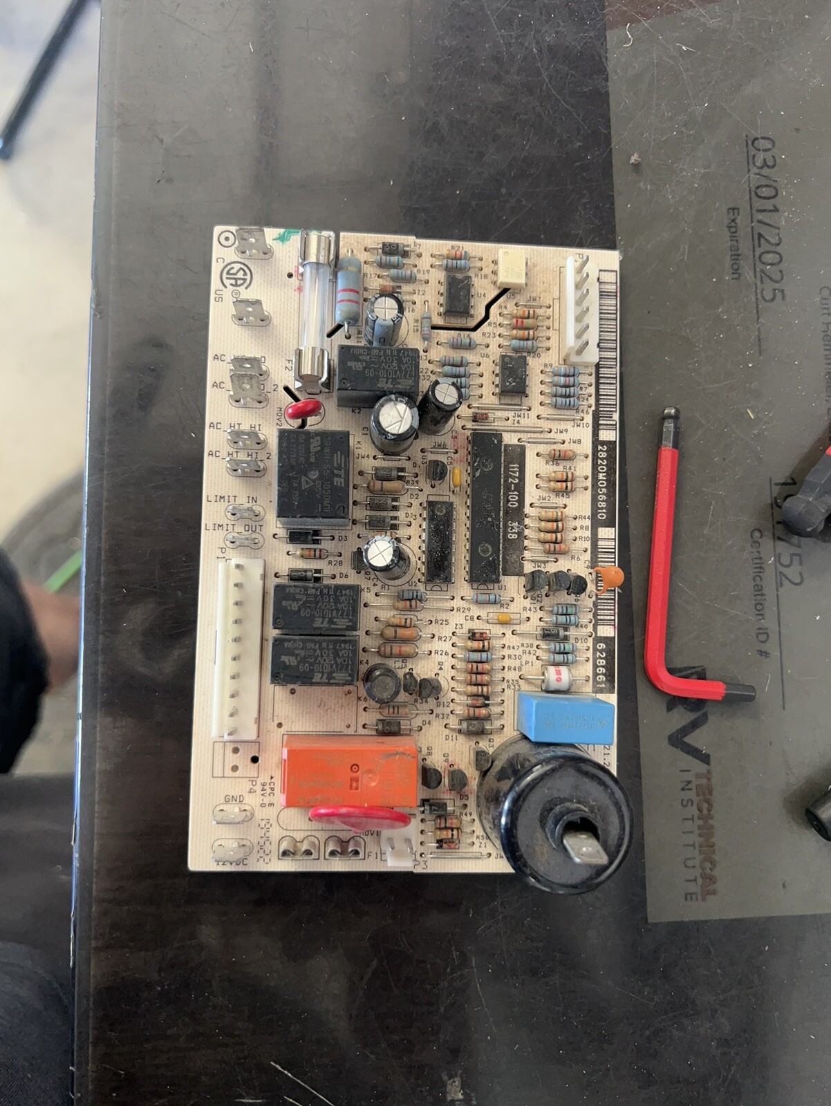 Norcold 628661 Refrigerator Power Circuit Board RV Fridge 799530595390 ...