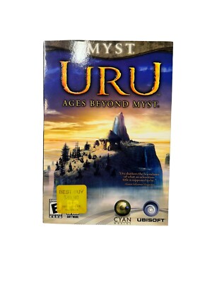 Myst: Uru Ages Beyond Myst Big Box PC Game CD-ROM 2003 New Sealed ...