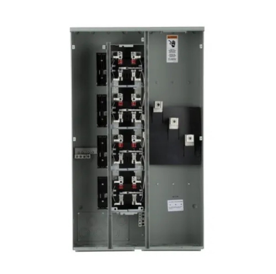 Siemens WP4412RJB 4-gang meter socket 400amp 225amp position | eBay