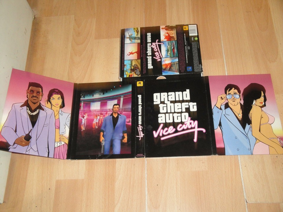 GRAND THEFT AUTO GTA VICE CITY DE ROCKSTAR NORTH DIGIPACK PARA PC EN ...