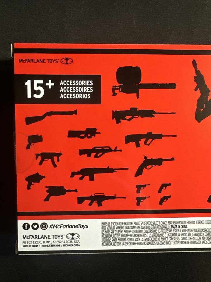 McFarlane Munitions Deluxe Accessory Weapons pack #2 Weapon guns ...