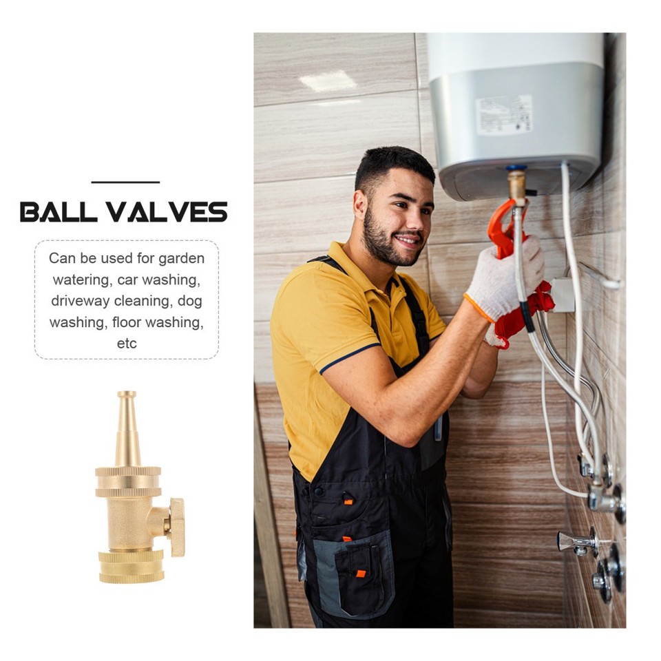 Copper Tubing Fitting Garden Hose Ball Valve Irrigation Accessory | eBay UK