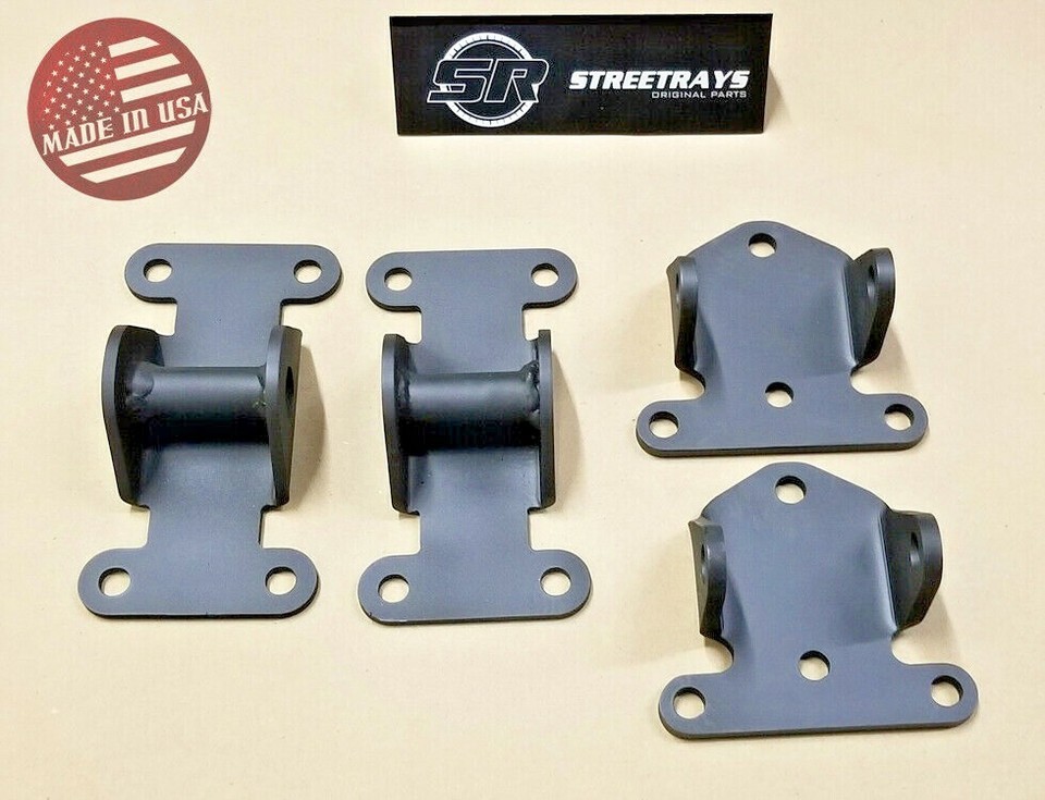 [SR] SBC BBC Chevy V8 Block Steel Motor & Frame Solid Mounts IMCA STOCK ...