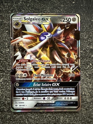 SOLGALEO GX - POKÉMON 89/149 SOLEIL ET LUNE SL1 NEUF FR | eBay